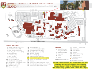 Find Us | UPEI Climate Lab