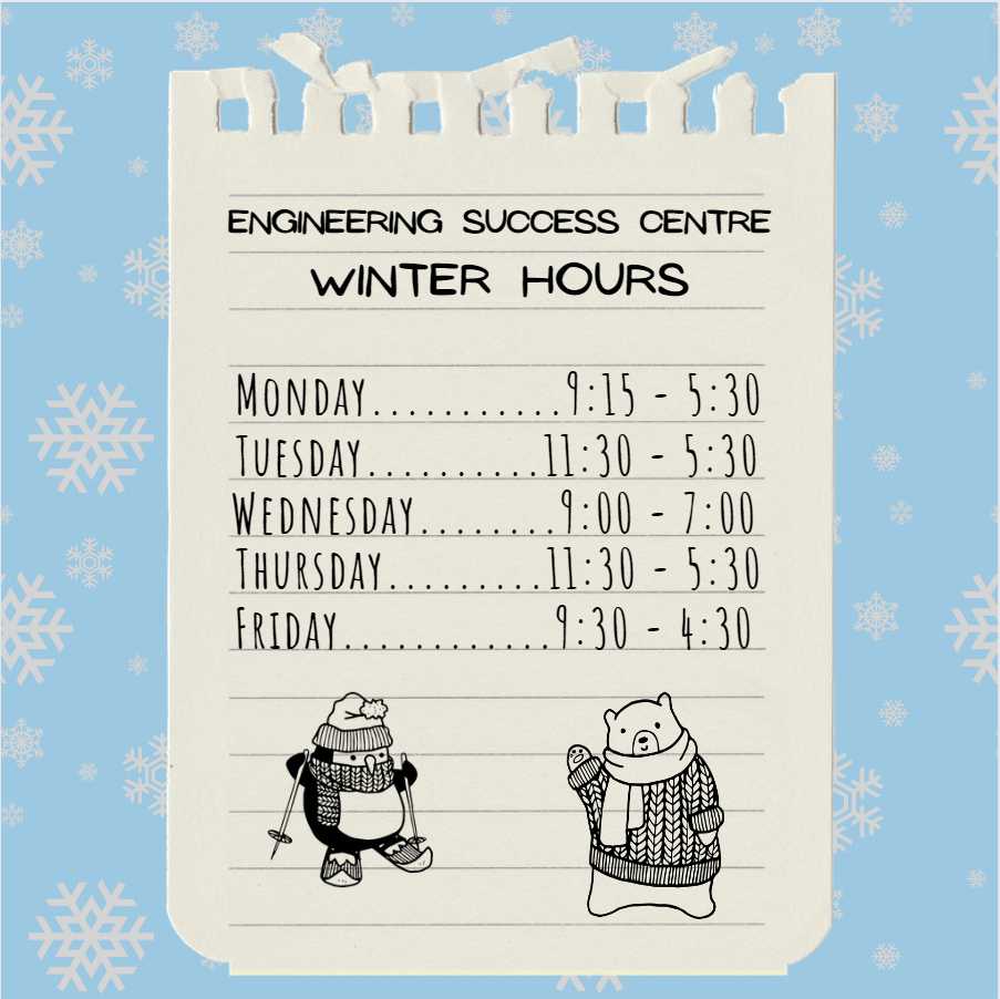 UPEI Engineering Success Centre – Your success is our priority!