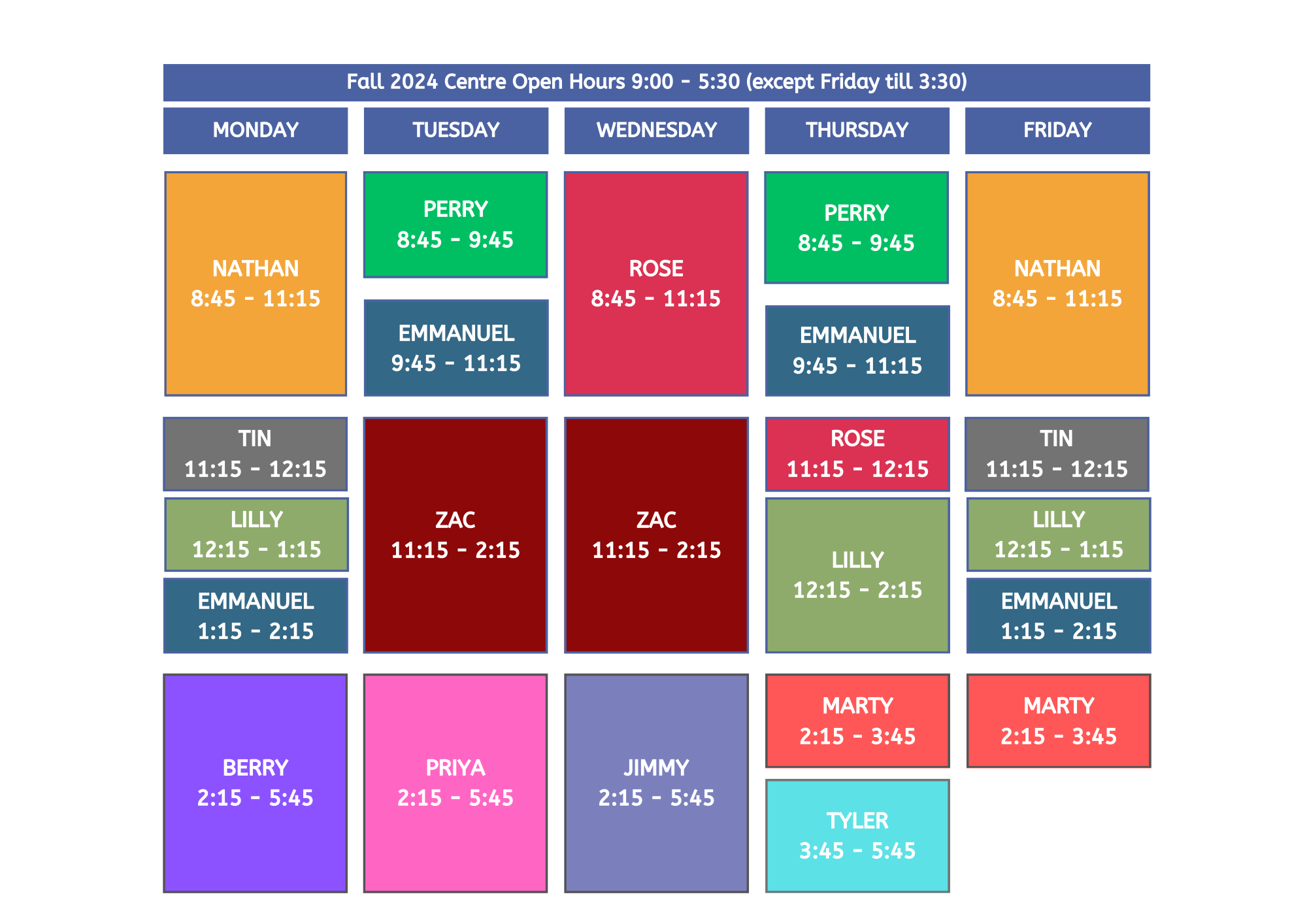 Hours – UPEI Engineering Success Centre