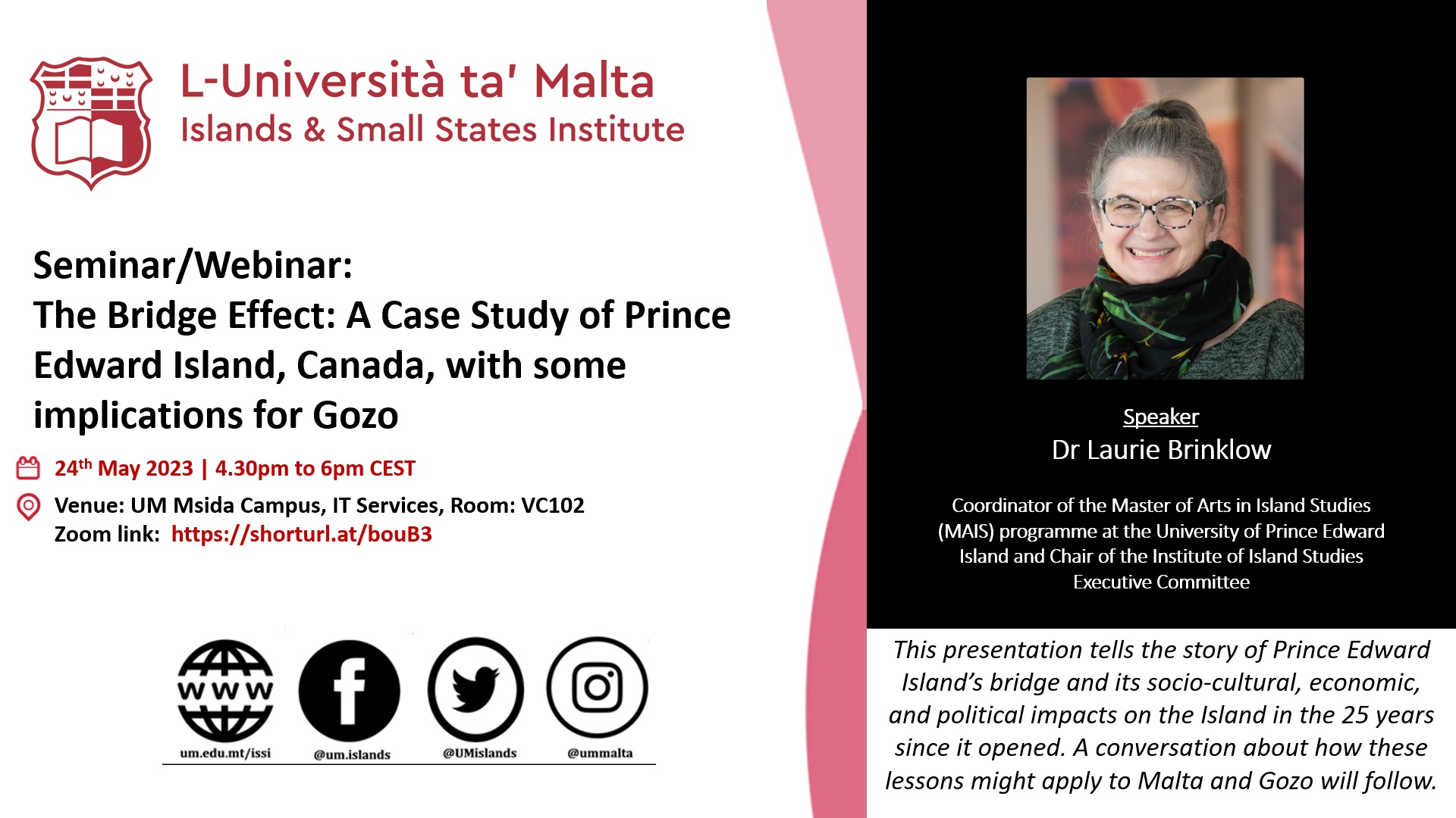 ISSI_Webinar_L.Brinklow_Poster_FINAL | Island Studies Old